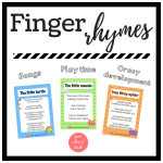 Finger Rhymes – From Where I Teach